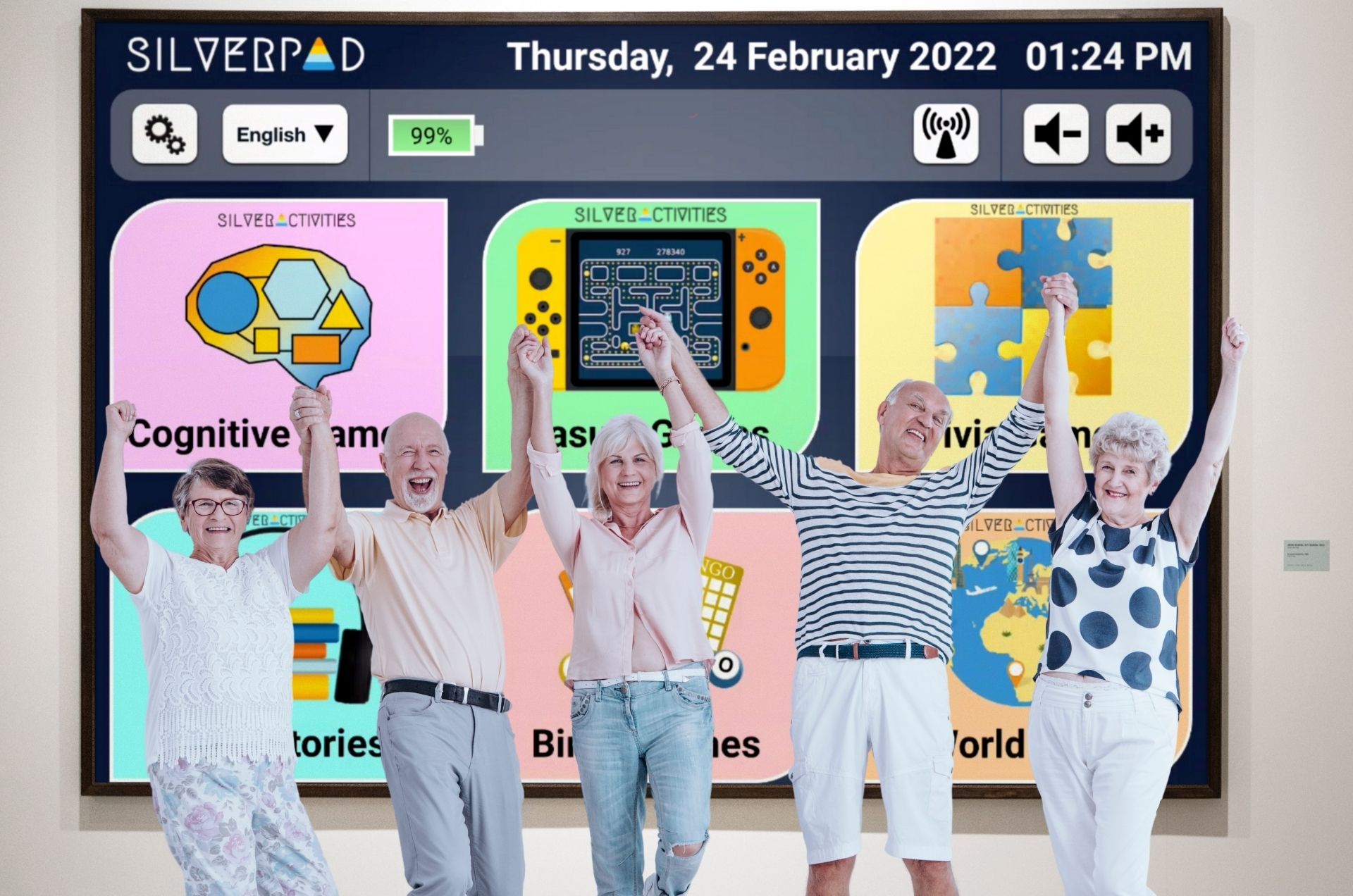 SilverPad - Best Tablet For Seniors